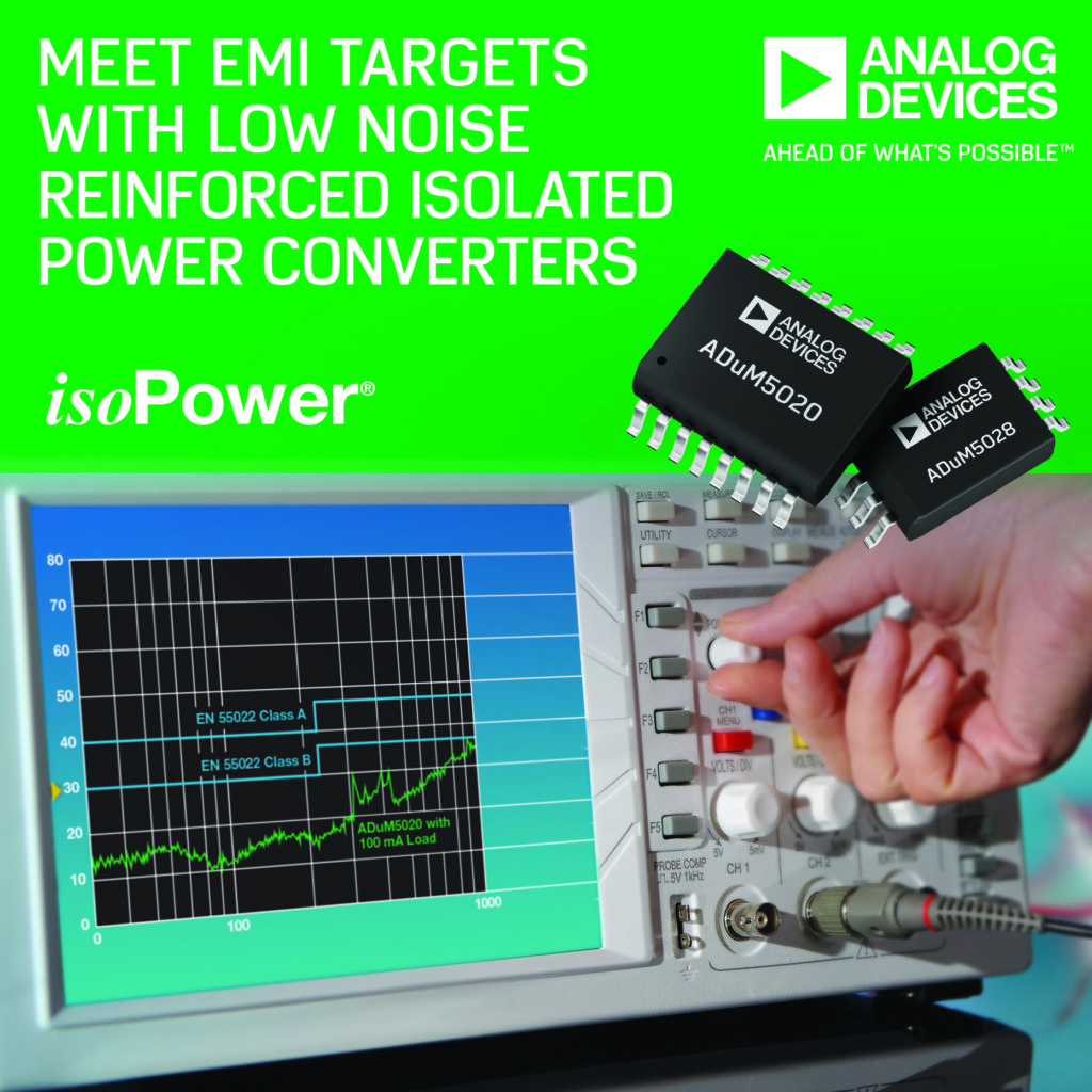 Analog Devices’ Isolated Power Converters Support Class B System EMI ...