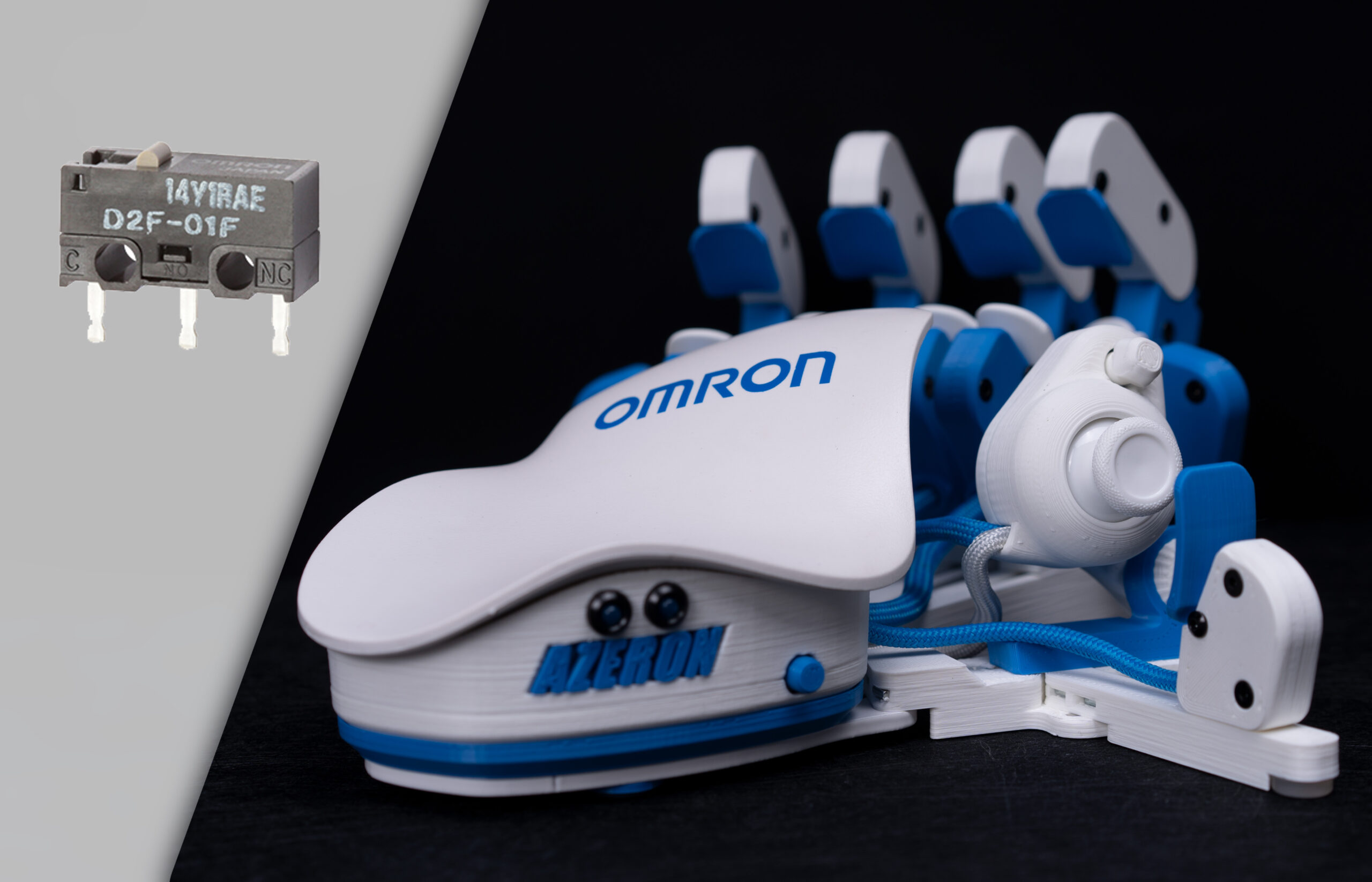 Unique new Azeron gaming keypad tests Omron switches to the full ...