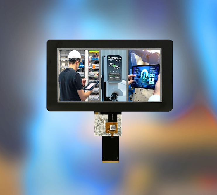 Bright 7-inch Touch Display with Full Viewing Angle and long MTBF ...