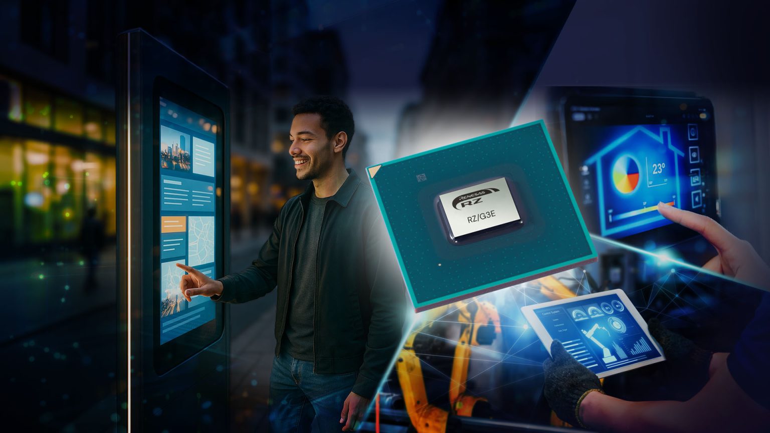 Renesas introduces 64-bit RZ/G3E MPU for HMI systems with AI ...